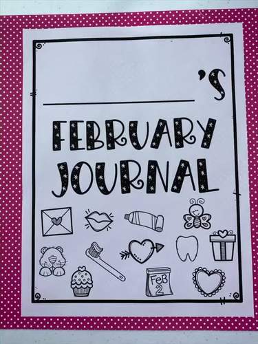 February Learning Journal by Rainbows and Reading | TpT
