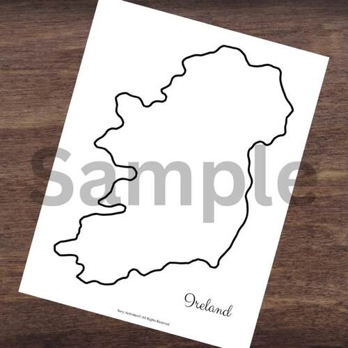 Montessori Inspired IRELAND Unit Study St. Patrick's Day Activities ...