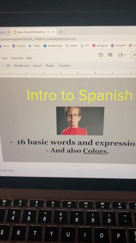 Intro to Spanish by The Glass Academy | TPT