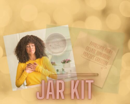 Gratitude Jar Printable | Family Gratitude Journal | Mindfulness Memory Jar
