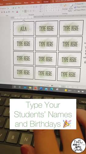 Plant Themed Classroom Birthday Pack - Class Decor | TPT