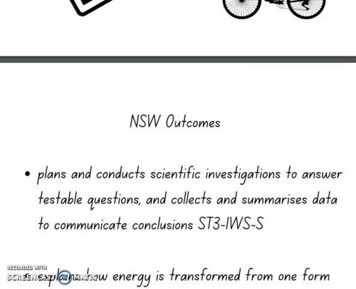 Stage 3 Science Energy Electricity Activity Book & Program NSW Outcomes ...