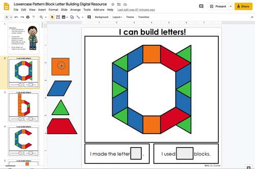 Digital Lowercase Letter Building Activity | 3 Alphabet Activities