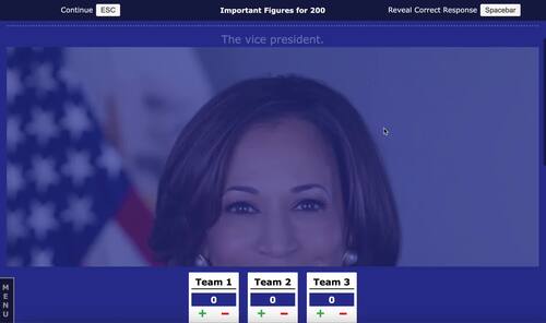Kindergarten Civics and Government Jeopardy Game by The Lesson Lounge