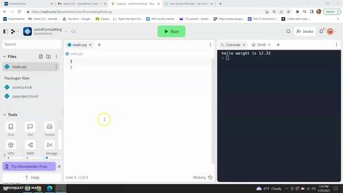 Intro To Python Programming Assignment 2 Python Formatting Print Statements 