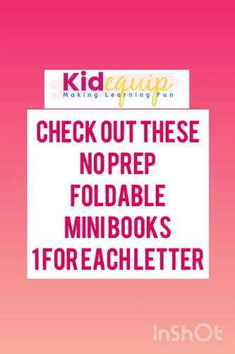 Letter Sound Correspondence Kindergarten Printable Alphabet Book ...