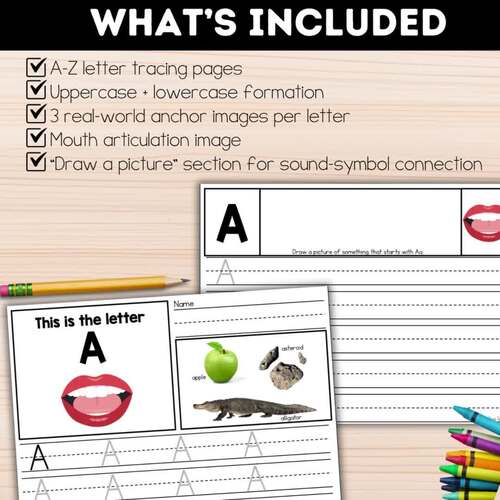 Alphabet Handwriting | Science of Reading Aligned | Letter + Sound Practice