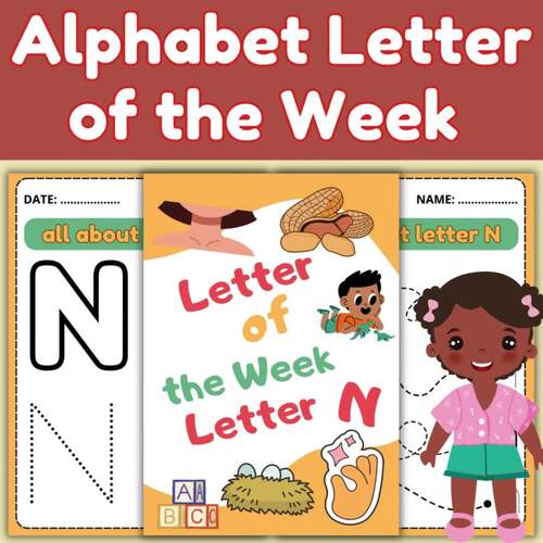 Letter of the Week N Worksheets | Fun Alphabet -Learn the Alphabet N