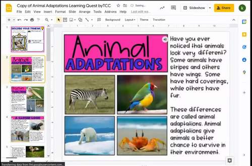 Animal Group Adaptations- Traits, Body Parts, Survival, Structure and ...