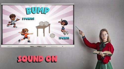 Scientific Notation Word Problems BUMP Math Game - No Prep 9th Grade Review