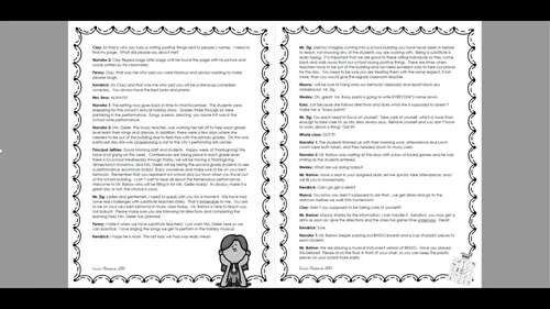 Christmas Reader's Theater and Reading Literature Toolkit for Grades 4-8