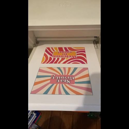 Retro Postcards and Notecards Welcome back and say thank you | TPT