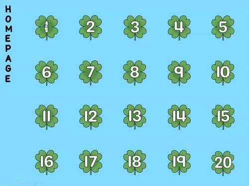 Ordering Teen Numbers Before After and Between St Patrick's Day Fun