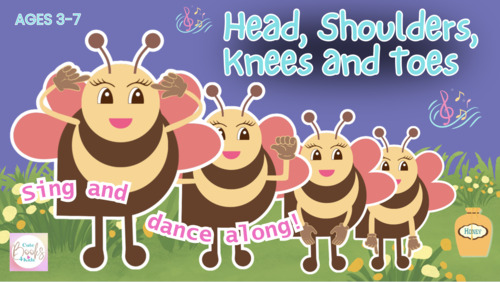 Head Shoulders Knees and Toes | Sing Along and Dance with Bee | TPT
