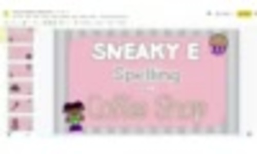 Sneaky e Activity for Google Slides and Distance Learning | TPT
