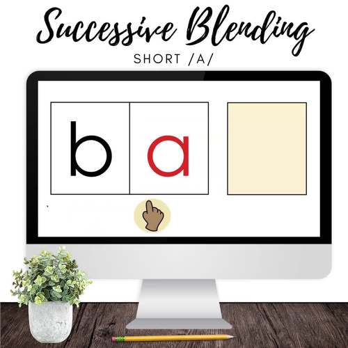 Sound by Sound Digital Blending Board CVC Short a by Sellika Reese