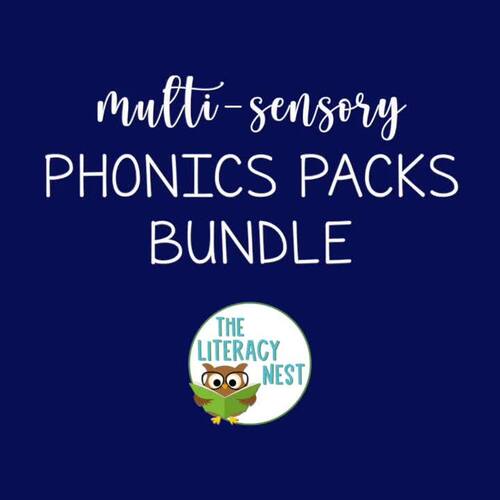 Orton-Gillingham Phonics Activities Bundle by Emily Gibbons The ...
