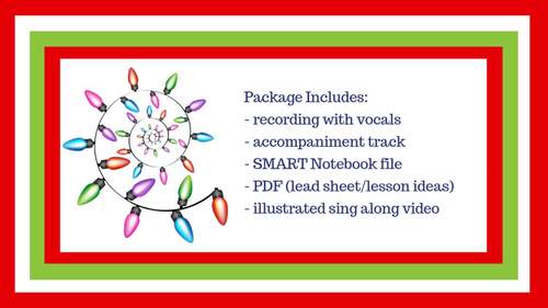 Christmas Program Song Package - Backing Track & Lyric Video | TPT