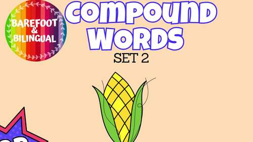 Compound Words Clipart Pairs Set 2 of 4 | TPT