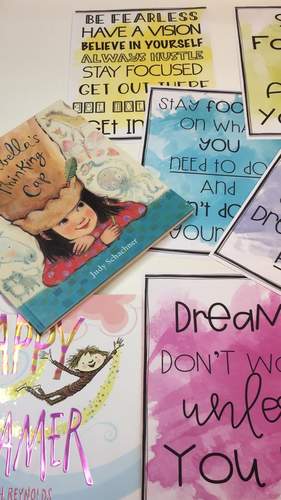 Sarabella's Thinking Cap Book Companion Activities by Having Fun First