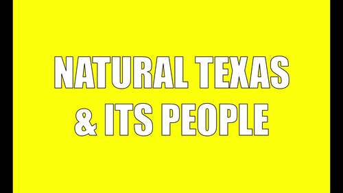 Natural Texas & Its People Timeline Anchor Charts with Flashcards - TX ...