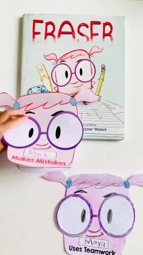 Eraser by Anna Kang Book Craft: Making Mistakes Second Chances Teamwork ...