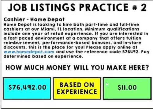 Job Skills - Life Skills - Job Listings - BOOM CARDS - Vocational Skills