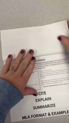 ACES Paragraph Writing Flip Book | Grades 6-12, Low Prep | TPT