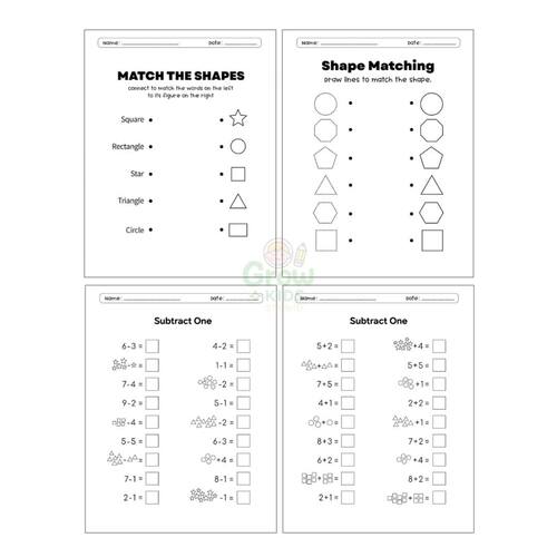 2D Shapes Worksheets for Kids – Fun Geometry Activities and Tracing ...