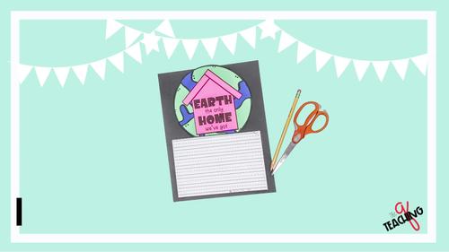 Earth Day Informative Writing Craft Activity 2nd 3rd Grade | TPT