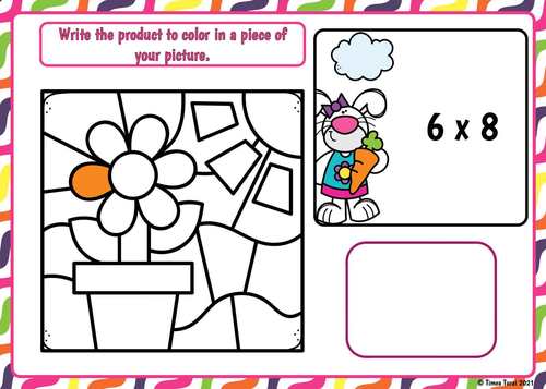 spring-color-by-7-8-9-multiplication-facts-boom-cards-by-timea-turai