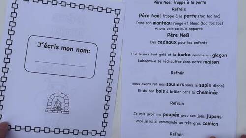 Noël – Christmas - interactive French reading writing listening ...