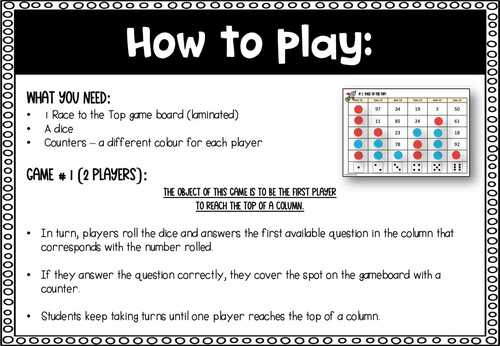 Place Value Adding & Subtracting 10 (Numbers up to 100) - RACE TO THE TOP