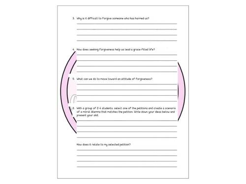 Religion Growing in Faith - Grade 7 Workbook and Assessments | TPT