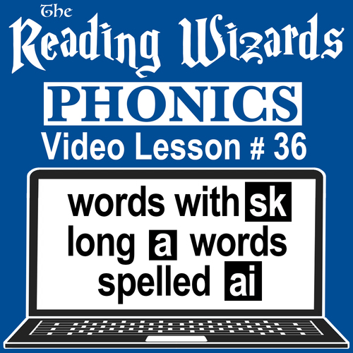 The Reading Wizards - Lesson 36 by Lucky Cat Productions | TPT