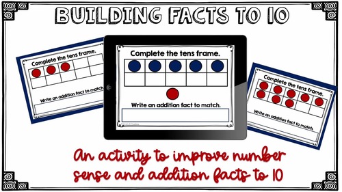 Building Addition Facts to 10 by Simply B Teaching | TPT