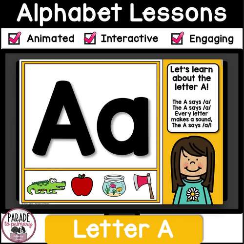 Alphabet Curriculum - Animated Lessons - Hands on Centers - Interactive ...
