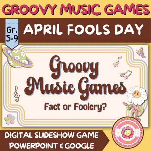 April Groovy Slides Music Middle School Music Game Fun Friday Google ...