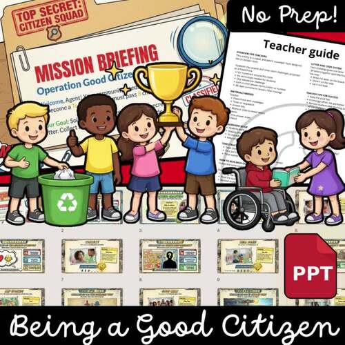 Being a Good Citizen Escape Room | Citizenship Community | SEL Activity ...
