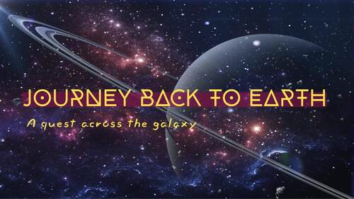 Science fiction project - A journey back to earth by Miss Josie | TPT