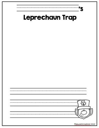 St. Patrick's Day Craftivity Writing and Art by PB and Jelly Creations