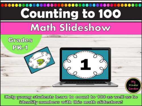 Counting to 100 & Number Recognition | Digital Math Practice Slideshow ...