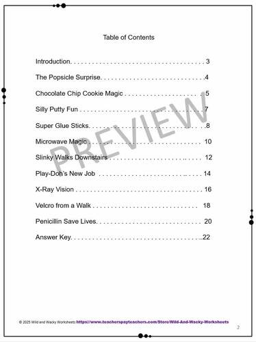 Accidental Discoveries: Pre-GED Reading (2nd-3rd Grade Level) | TPT