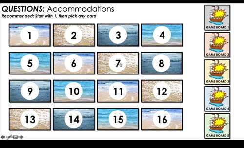Accommodations Sink the Boats Self-Advocacy Game by Listening Fun