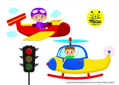 TRANSPORTATION CLIP ART - VEHICLES - TRANSPORT - GIF ANIMATED AND PNG