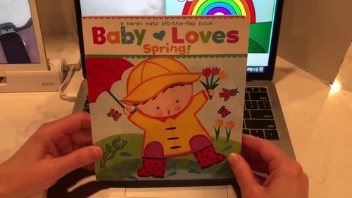 BABY LOVES SPRING! BOOK COMPANION BUNDLE, W/ DIGITAL BOOM CARDS by SLP ...