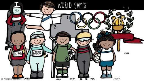 World Games clip art, Sports clip art COMBO PACK by Melonheadz Clipart