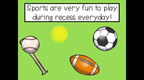 Recess Activities Circle Time Song With Activities - Preschool ...