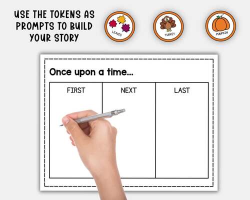Autumn Story Elements, Fall Creative Writing and Storytelling Activities