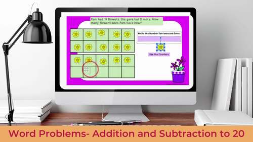 Subtraction and Addition Word Problems by Eastern Shore Math Teacher